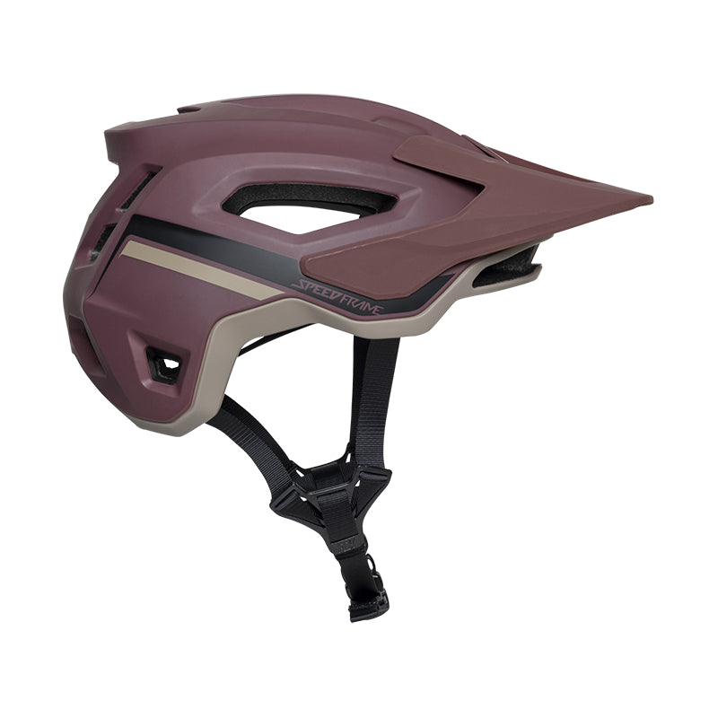 Speedframe Racik Helm - Boulder/Charcoal/ Mustard
