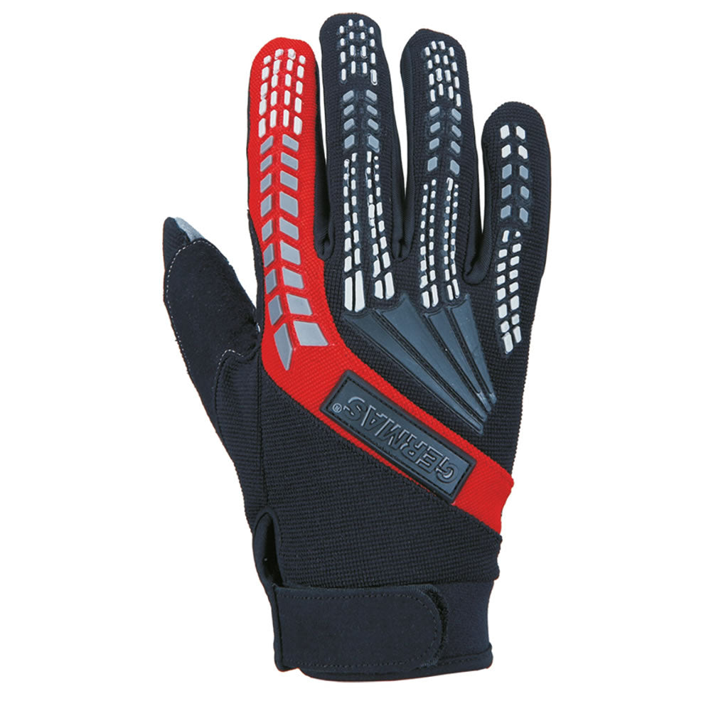 Gloves Jamie - black-red