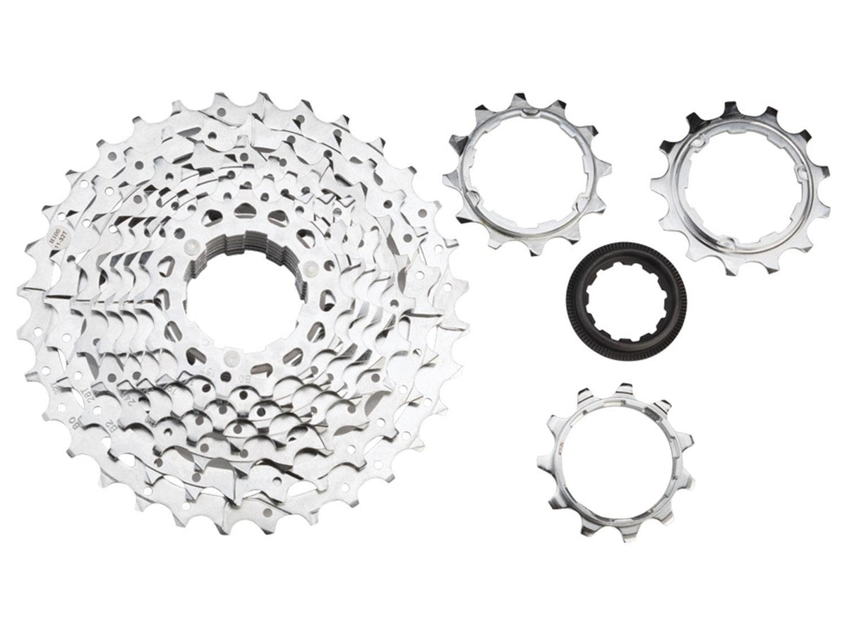 R10 Road Cassette 10sp 11-32T Steel - chrome