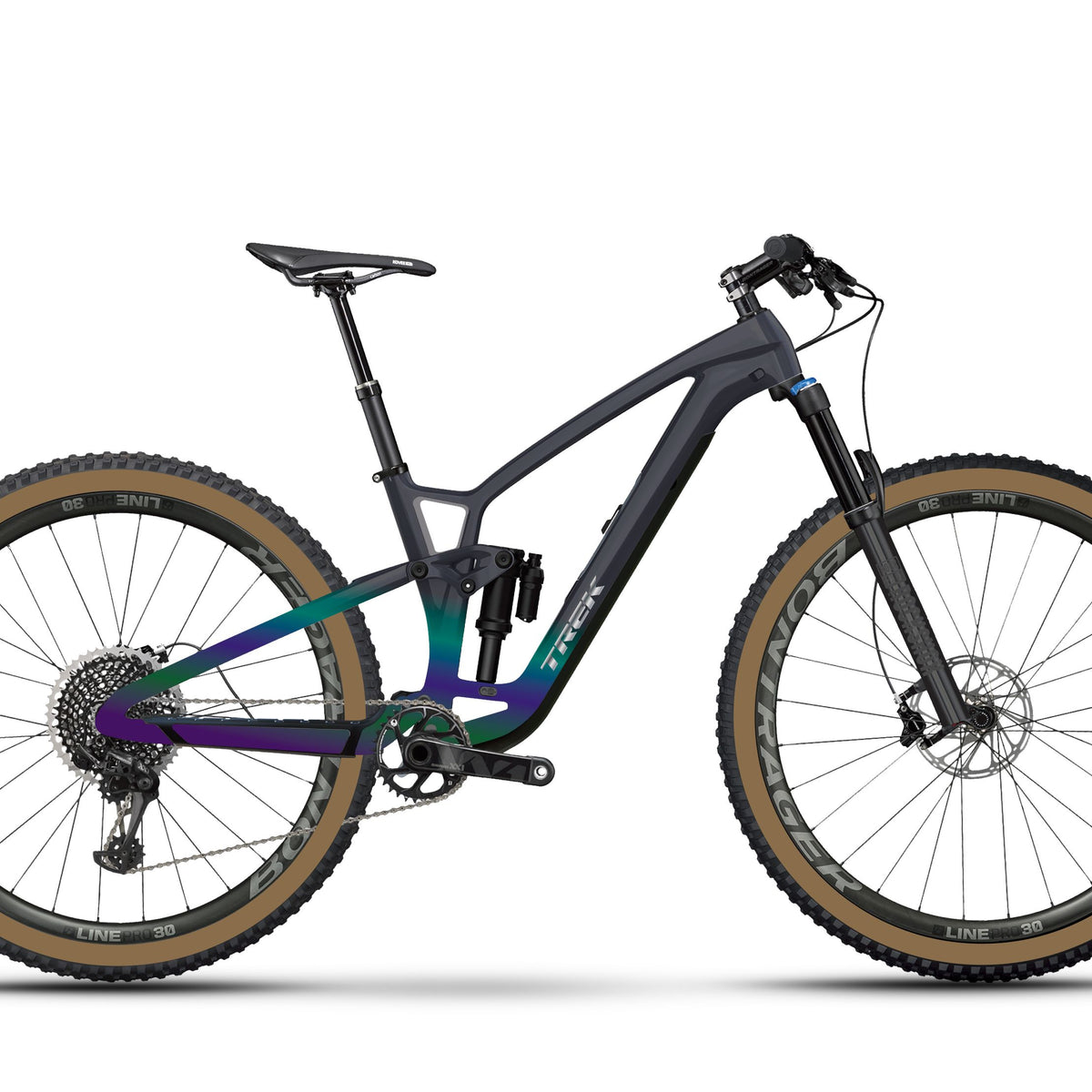 Fuel EX 9.9 X0 AXS T-Type Gen 6 - Deep Smoke/Purple Flip