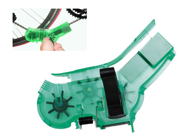 Chain cleaning device